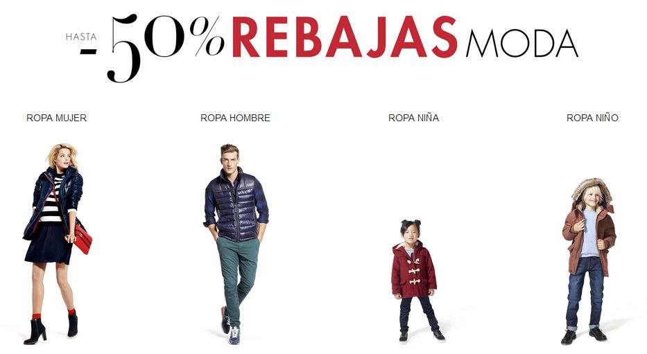 Rebajas en ropa, bolsos y zapatos, Rebajas Moda